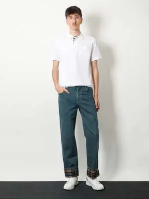 Burberry Organic Cotton Polo Shirt