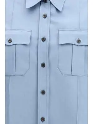 Prada Short-sleeve Cotton Shirt