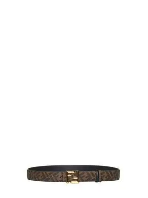 Fendi Reversible Belt With Ff Buckle