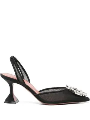 Amina Muaddi Begum Slingback Pumps - Multicolor