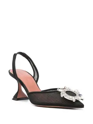 Amina Muaddi Begum Slingback Pumps - Multicolor