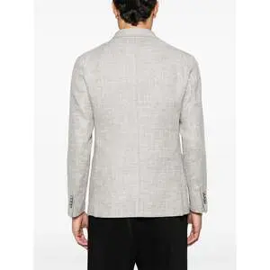 Tagliatore Neutrals" Blazer - Cream