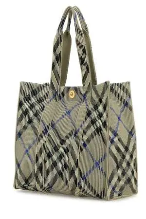 Burberry BURBERRY Ll Md Knit Tote Ch4 Multicolor