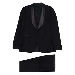 Tagliatore Suits Single Breasted Suits - Black