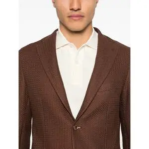 Tagliatore Textured Cotton Blazer