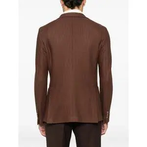 Tagliatore Textured Cotton Blazer
