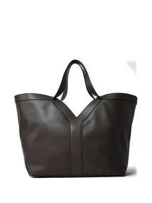 Saint Laurent Large Leather Tote Bag - Multicolor
