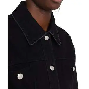 Alexander McQueen Cropped Denim Jacket