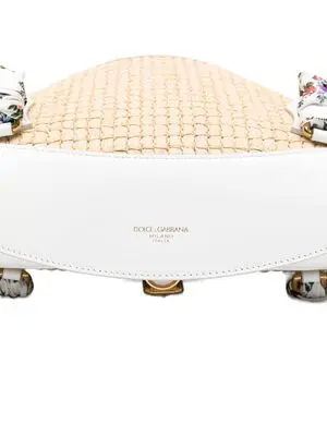 Dolce & Gabbana Capri Woven Bucket Bag