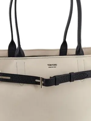 TOM FORD Audrey Medium Canvas Tote - Multicolor