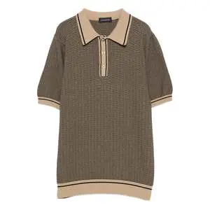 Tagliatore Polo Shirts - Brown