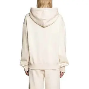 JIL SANDER Cotton Hooded Sweatshirt - White