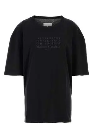 MAISON MARGIELA Oversized Cotton T-shirt - Black