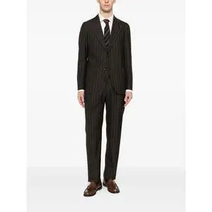 Tagliatore Suits Single Breasted Suits - Brown