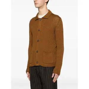 Tagliatore Textured Knit Cardigan