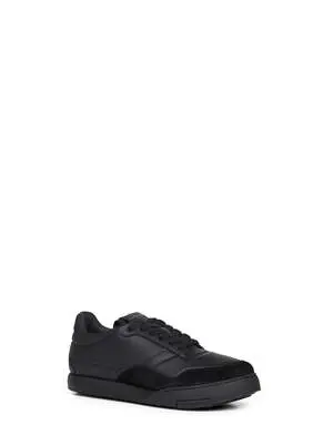 Givenchy Black Leather And Suede Sneakers - Multicolor