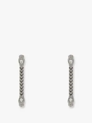 Gucci Dionysus Earrings With Crystals - Multicolor