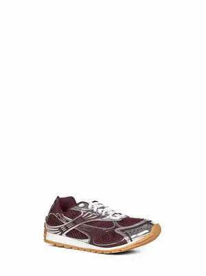 Bottega Veneta Technical Fabric And Mesh Orbit Running Sneakers - Multicolor