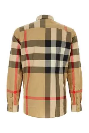 Burberry Checked Long Sleeve Shirt - Multicolor
