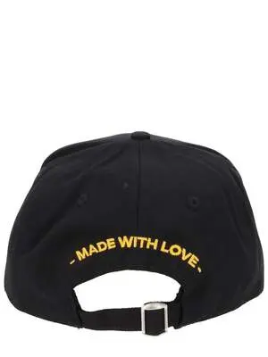 Dsquared2 Baseball Cap With Logo Patch