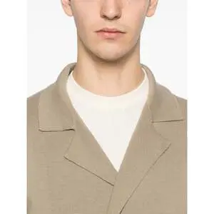 Tagliatore Textured Double-breasted Cardigan - Brown
