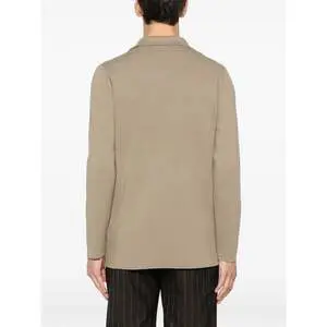 Tagliatore Textured Double-breasted Cardigan - Brown