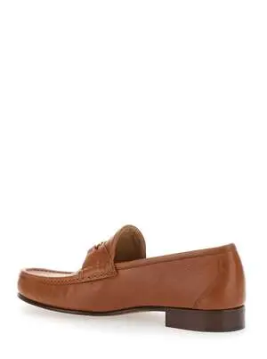 Valentino Garavani Vlogo Signature Leather Loafers - Multicolor