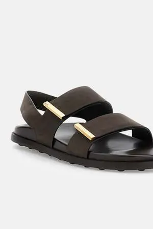 TOD'S Leather Multi-strap Sandals - Multicolor