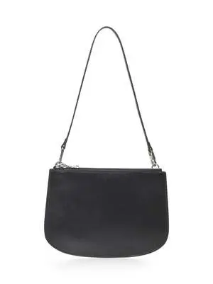 DIESEL® Black Nappa Leather 1dr Twin Shoulder Bag - Multicolor