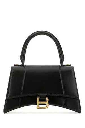 Balenciaga Small Hourglass Handbag In Leather