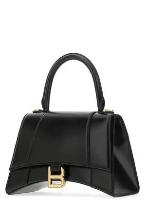 Balenciaga Small Hourglass Handbag In Leather