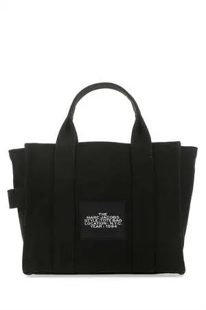 Marc Jacobs Canvas Mini The Tote Bag Handbag - Black