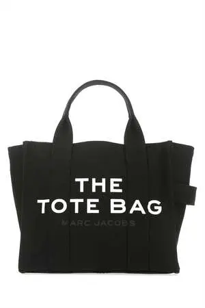 Marc Jacobs Canvas Mini The Tote Bag Handbag - Black