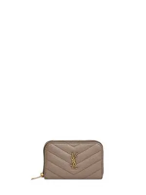 Saint Laurent Cassandre Zipped Change Purse - Multicolor