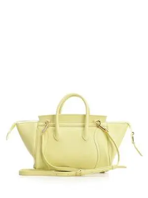 Celine Small Luggage In Soft Shiny Lambskin