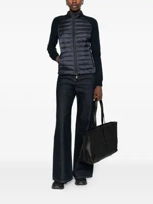 Moncler Padded Front Zip Fastening Cardigan