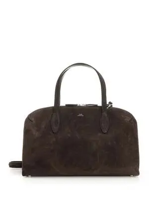 TOTEME Medium Suede Tote Bag - Brown