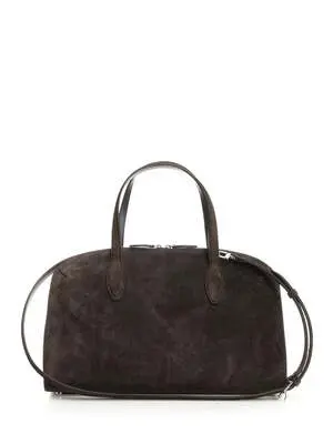 TOTEME Medium Suede Tote Bag - Brown