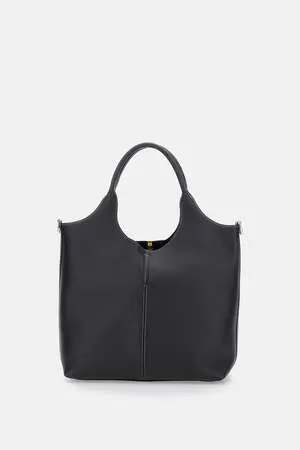 TOD'S Leather Tote Bag With Removable Shoulder Strap - Multicolor
