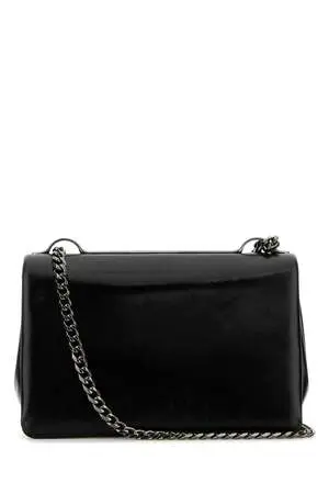 Valentino Garavani Medium Vlogo Leather Shoulder Bag