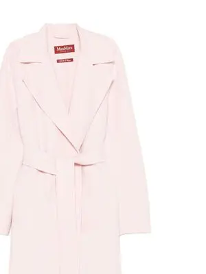 Max Mara Wool Long Coat - Multicolor