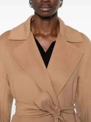 Max Mara Wool Long Coat - Multicolor