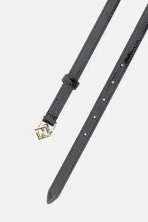 Fendi Leather And Patent Leather Belt - Multicolor