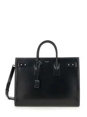 Saint Laurent Leather Handbag - Black