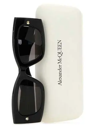 Alexander McQueen Acetate Sunglasses - Black