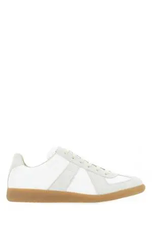 MAISON MARGIELA Replica" Leather Sneakers - Multicolor
