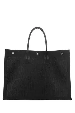Saint Laurent Rive Gauche Shopping Bag - Black