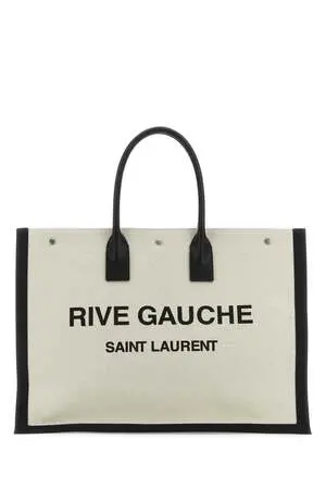 Saint Laurent Rive Gauche Shopping Bag - Brown
