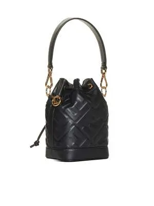 Fendi Mon Tresor Ff Leather Mini Bag