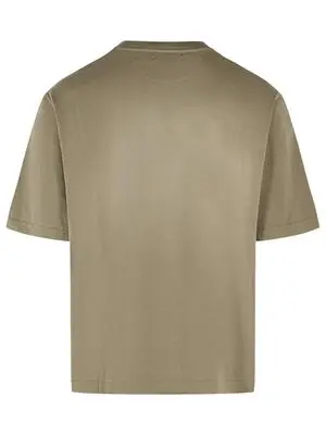 GOLDEN GOOSE Uisex Beige Cotton T-shirt